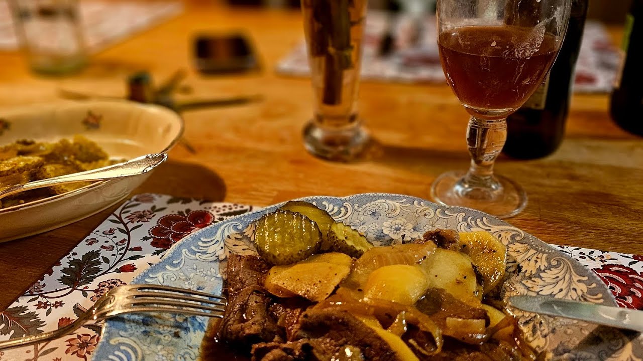 Swedish sailor steak, sjömansbiff, Schwedisches Seemannsteak, Svéd ...