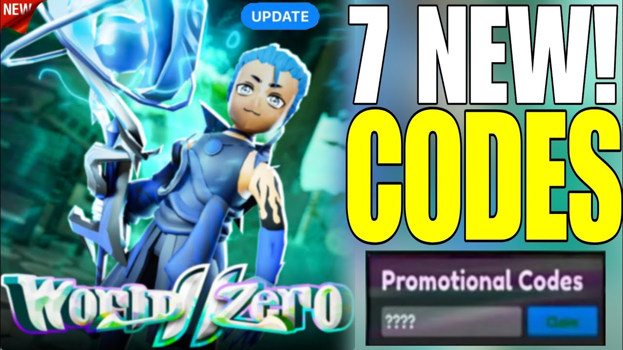 ⚠️NEW UPDATE!!⚠️ALL WORKING ROBLOX WORLD ZERO CODES -WORLD ZERO CODES 2025 - YouTube