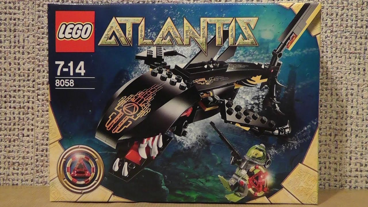 LEGO ATLANTIS 8058 STRAŻNIK GŁĘBIN - YouTube