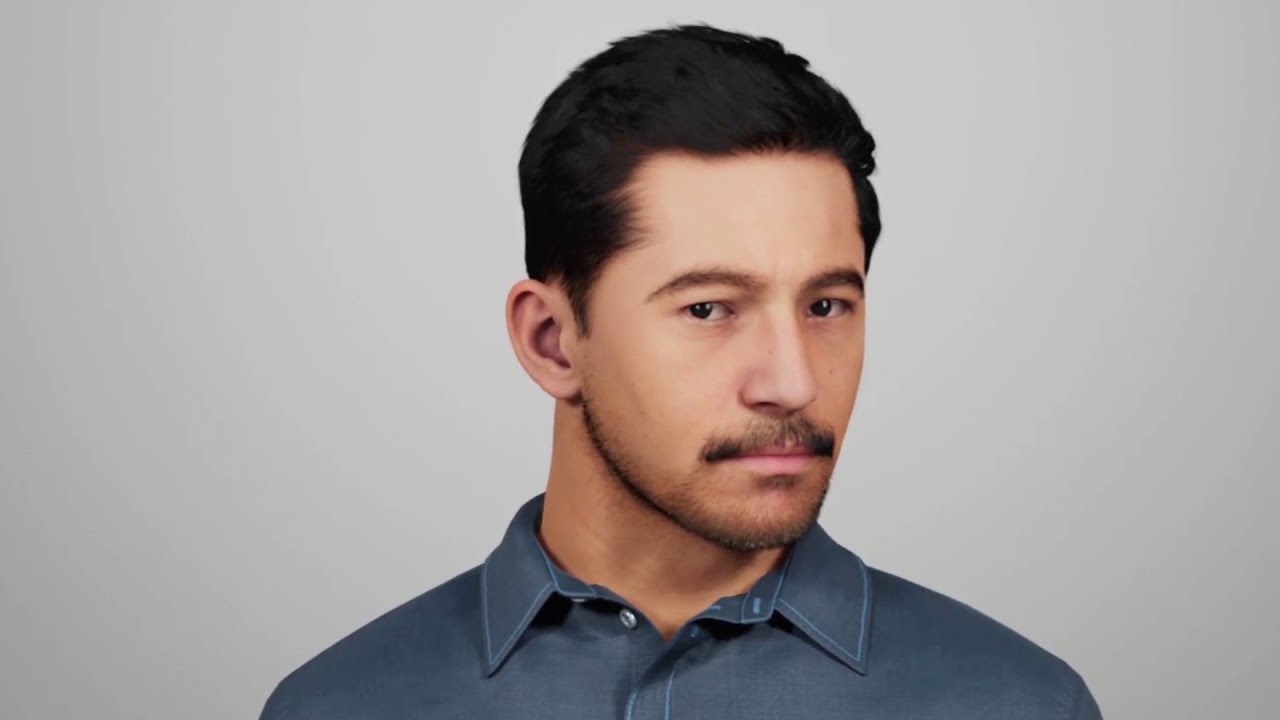 Meet Ajay. Indian Meta Human Unreal Engine 5 - YouTube