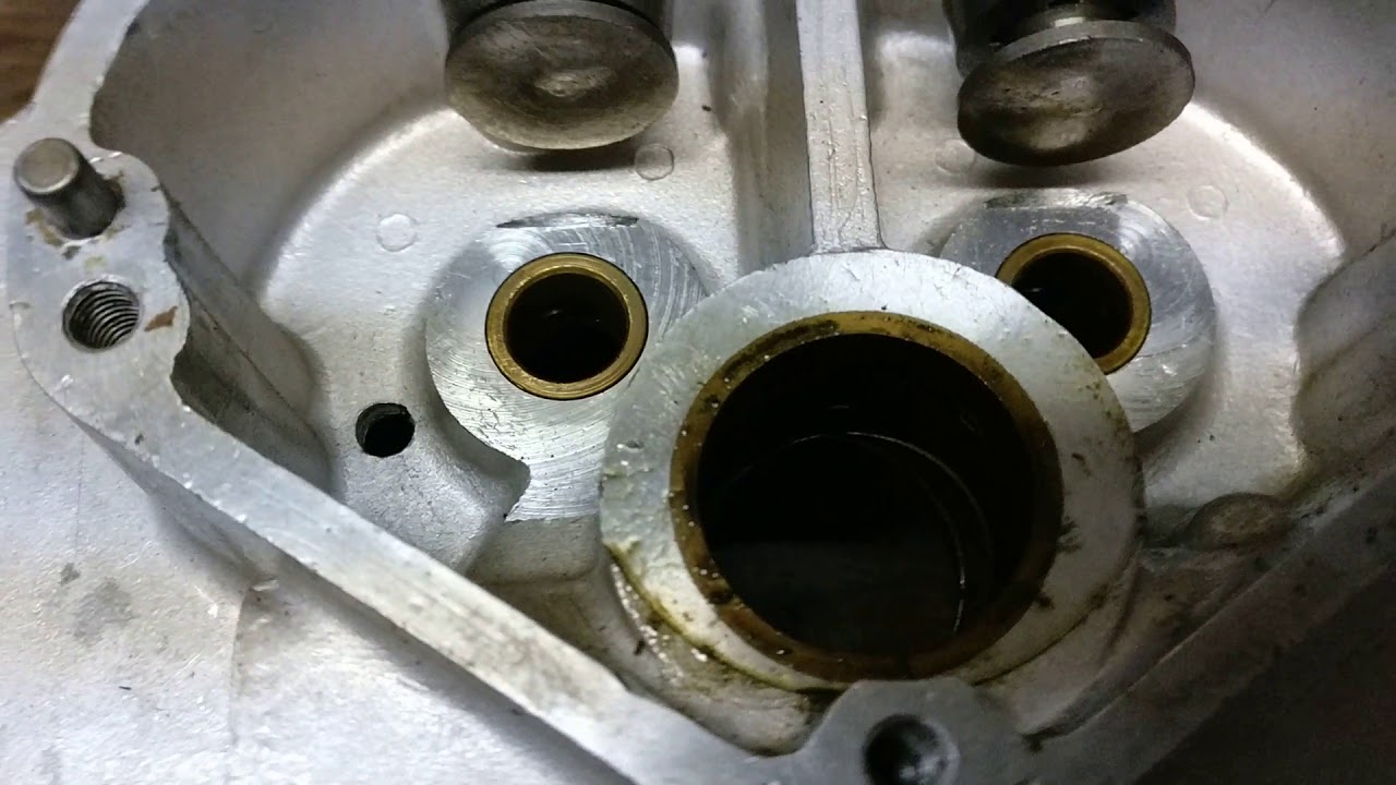 Seized AJS 18s engine torn apart and diagnosed - YouTube