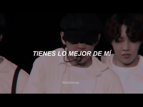 BTS; Best Of Me › Letra en Español(Live)