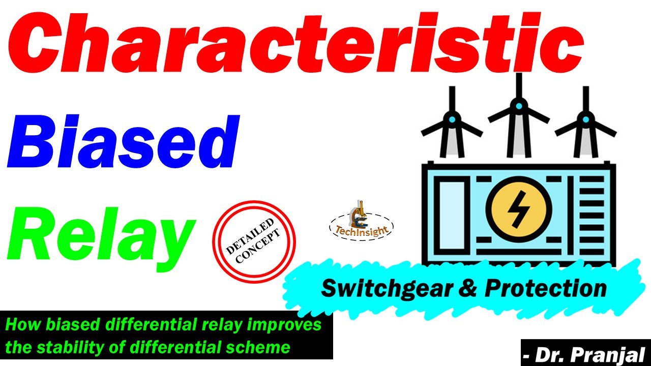 L65: Characteristic of Biased Differential Relay | Differential Relay ...