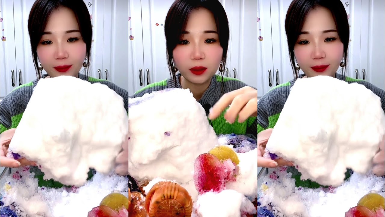 YY / ASMR WHITE ICE EATING / ICE EATING - YouTube