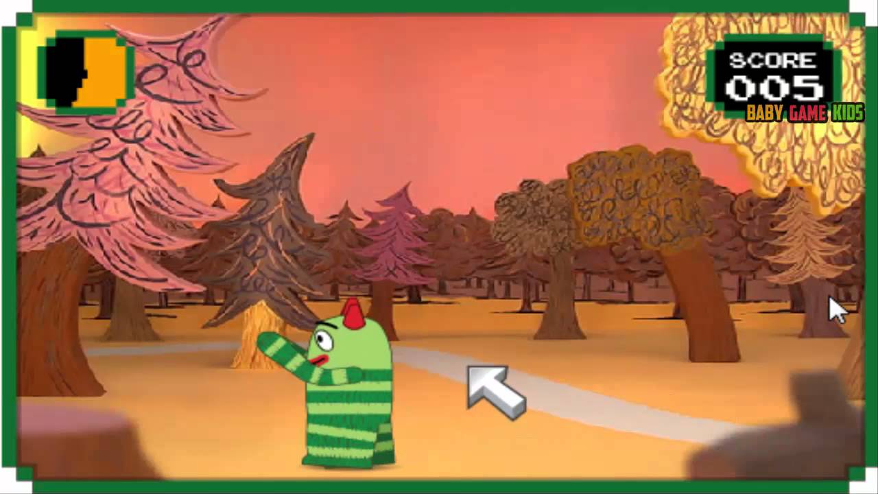 Yo Gabba Gabba! Mini Arcade | Cartoon Game for children - YouTube