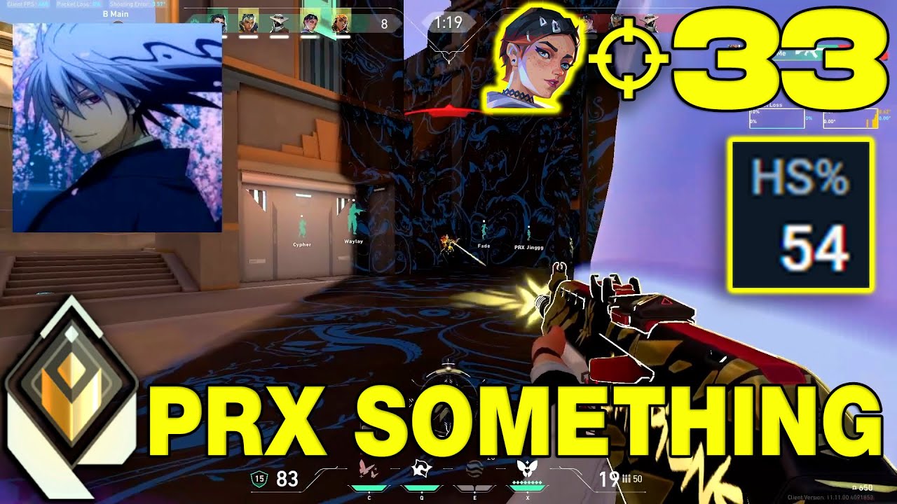 PRX SOMETHING WITH 54% HS RATE! - PRX something [APAC] #MatchMVP - YouTube