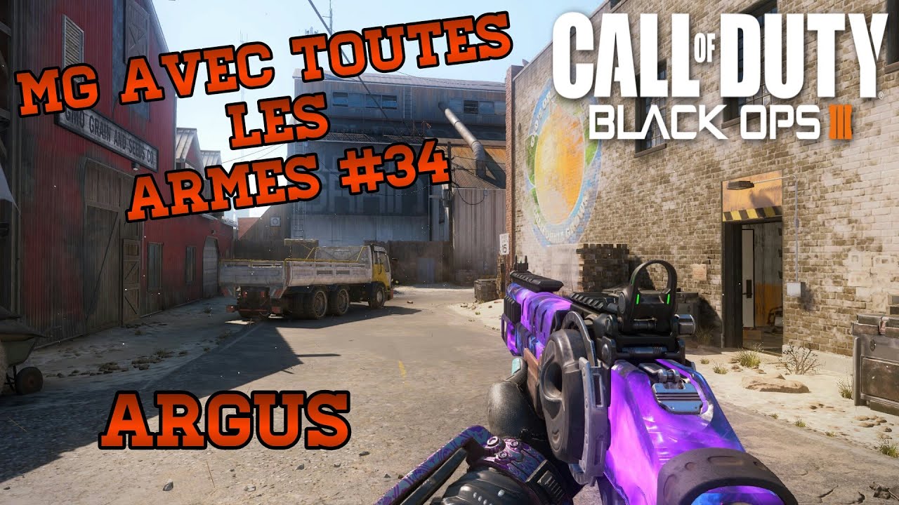 COD BO3 | MG AVEC TOUTES LES ARMES #34 | ARGUS - YouTube