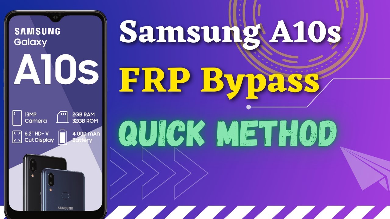A107F Frp Bypass | Samsung A10s Frp Unlock Easy Method 2022 - YouTube