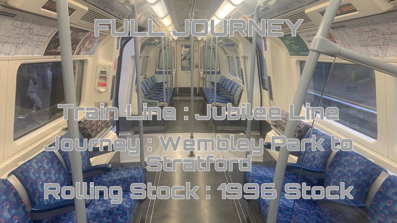 Jubilee Line from Wembley Park to Stratford | Full Journey - YouTube