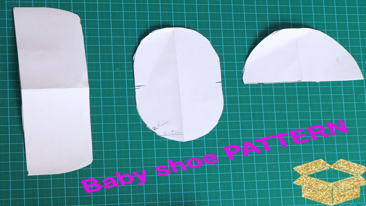 Baby shoes tutorial | pattern - YouTube