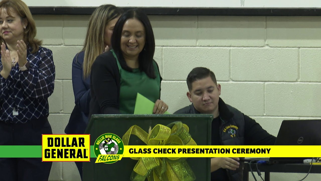Glass Elem. Check Presentation Ceremony - YouTube