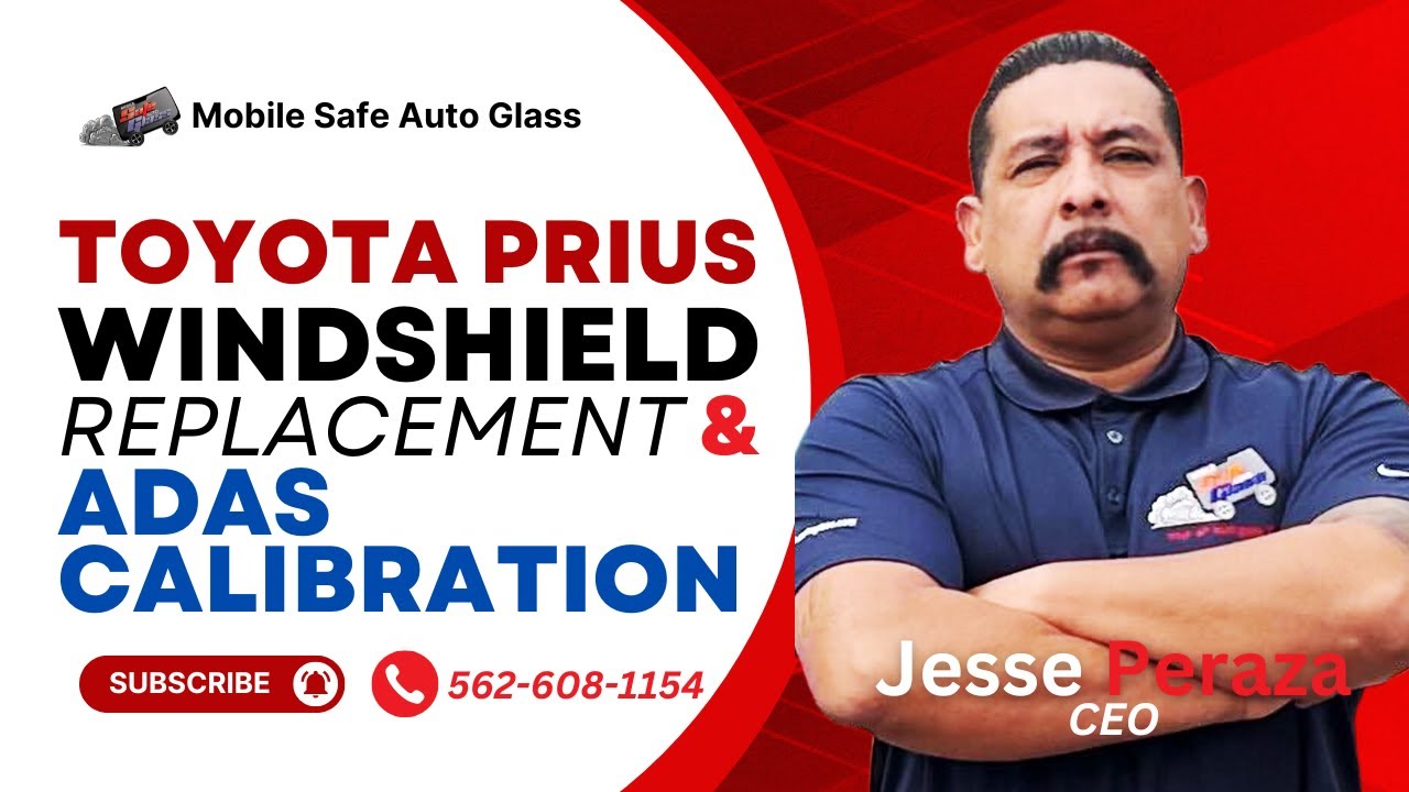Toyota Prius Front Windshield ADAS Calibration - YouTube