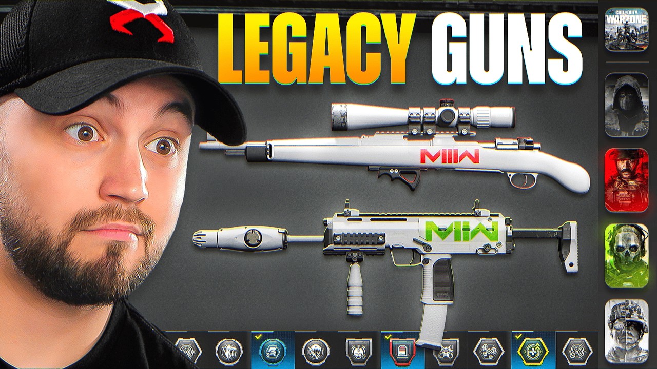 I Tested the BEST LEGACY Weapons in Warzone! - YouTube