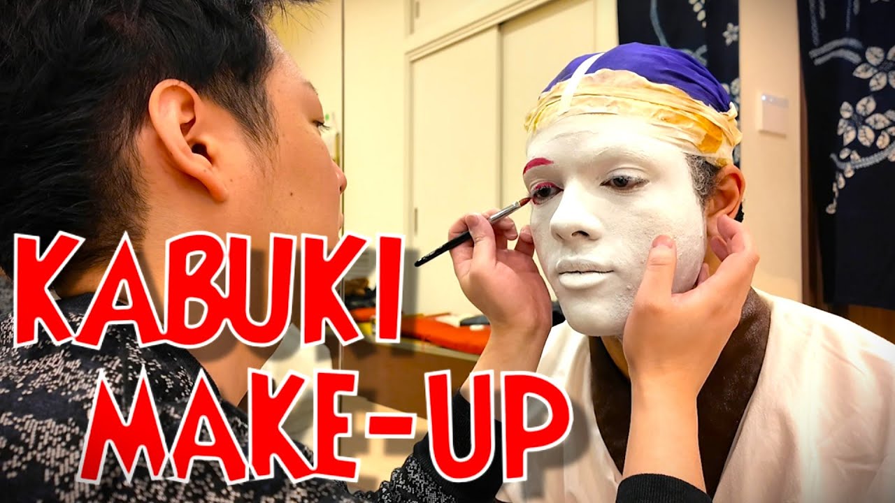 Behind the Mask: The Art of Kabuki Make-up - YouTube