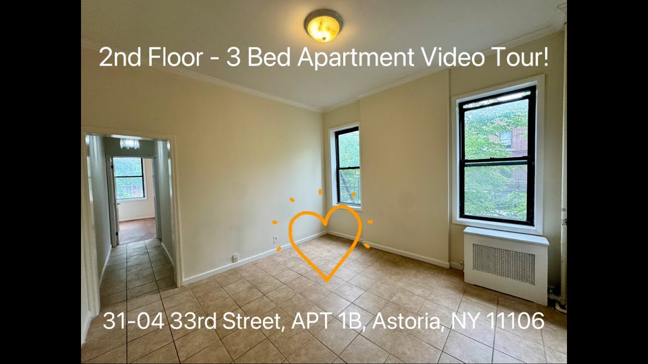 Exclusive 3 Bedroom 1 Bath Video Tour 31 04 33rd Street APT 1B exclusive-3-bedroom-1-bath-video-tour-31-04-33rd-street-apt-1b