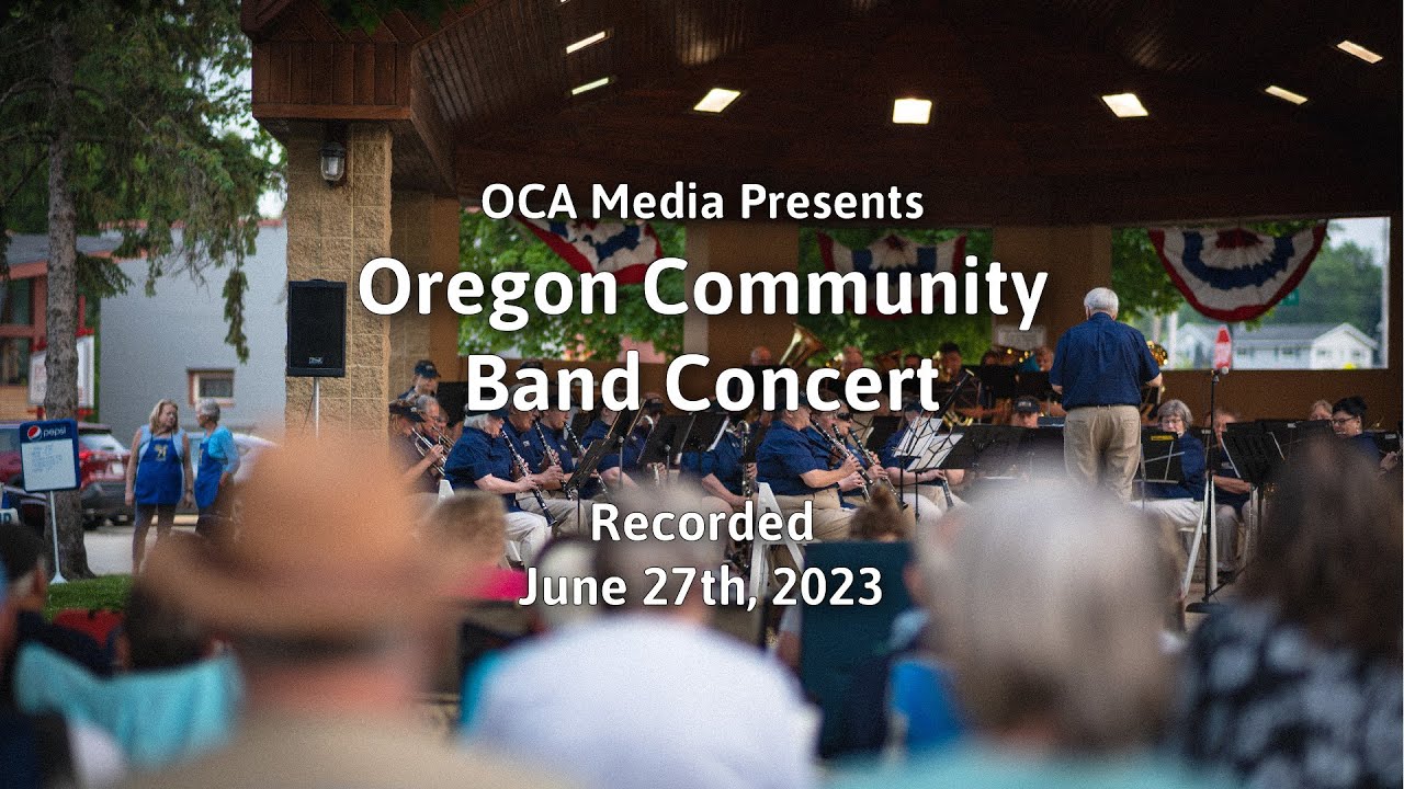 Oregon Community Band Concert 6/27/23 - YouTube