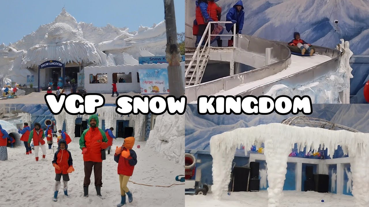 VGP Snow kingdom at Chennai 2023 | place to visit in chennai | snow ...