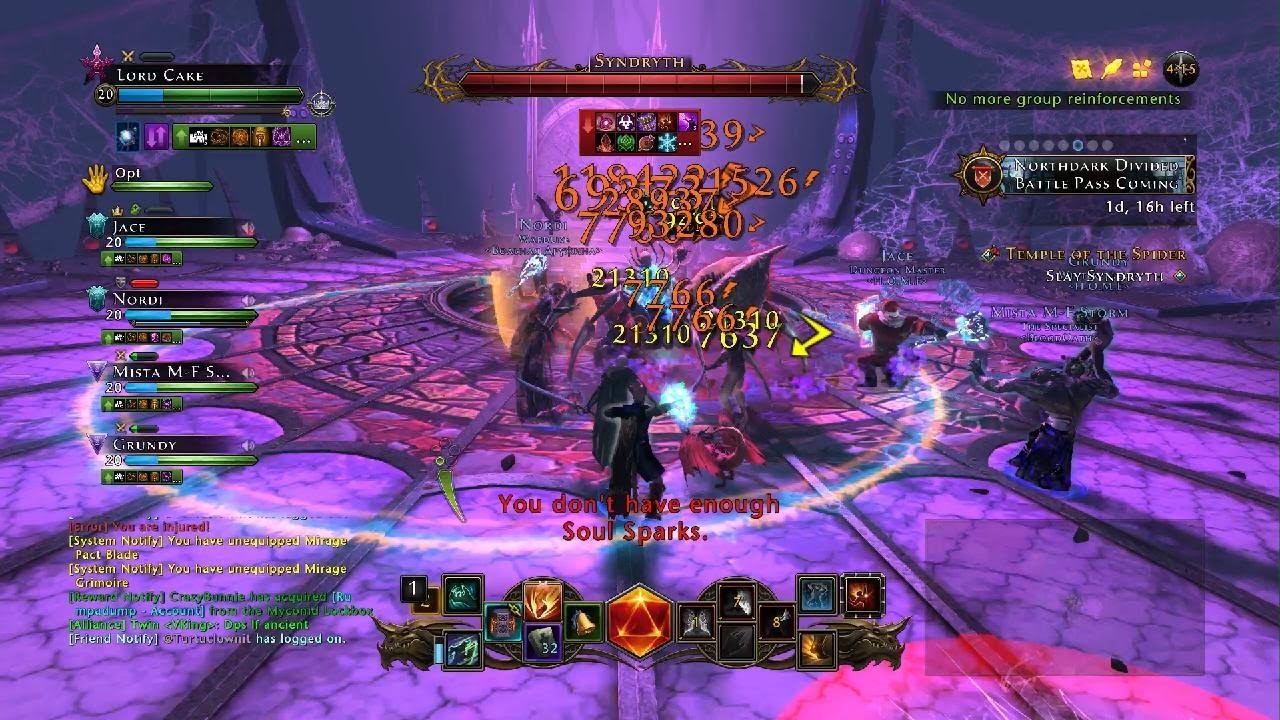 Neverwinter Mtos Last boss Completion - YouTube