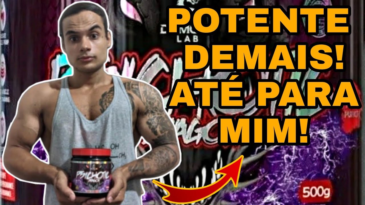 CONHEÇA O PRÉ TREINO PSYCHOTIC DRAGON DA DEMONS LAB - link dos pré ...