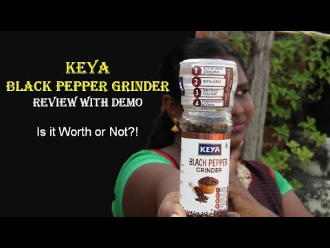 Keya Black Pepper Grinder Full Review with Demo | Is it Worth or Not ...