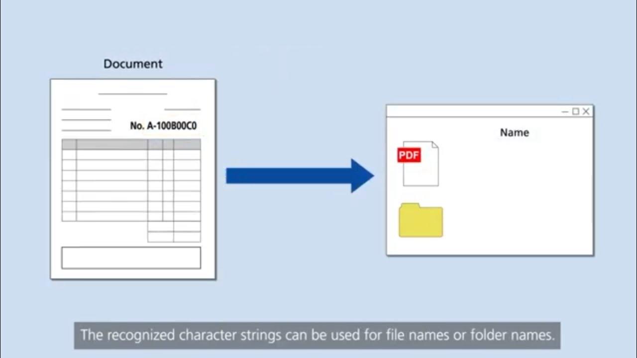 Setting File Names Using Zonal OCR Advanced Setup on PaperStream Capture - YouTube