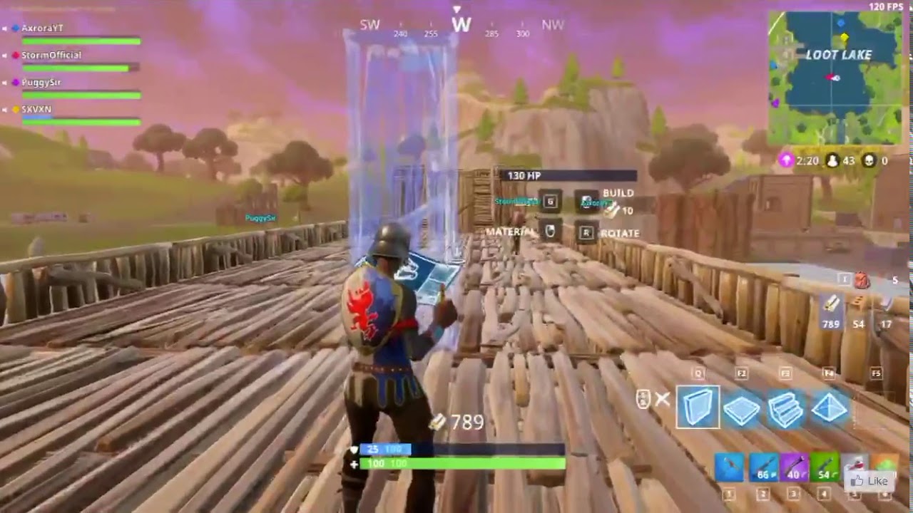 Building A Pirate Ship In Fortnite Battle Royale - YouTube