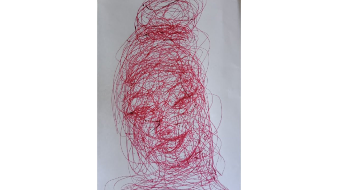 Time Lapse Drawing Process Ballpoint On Paper Youtube