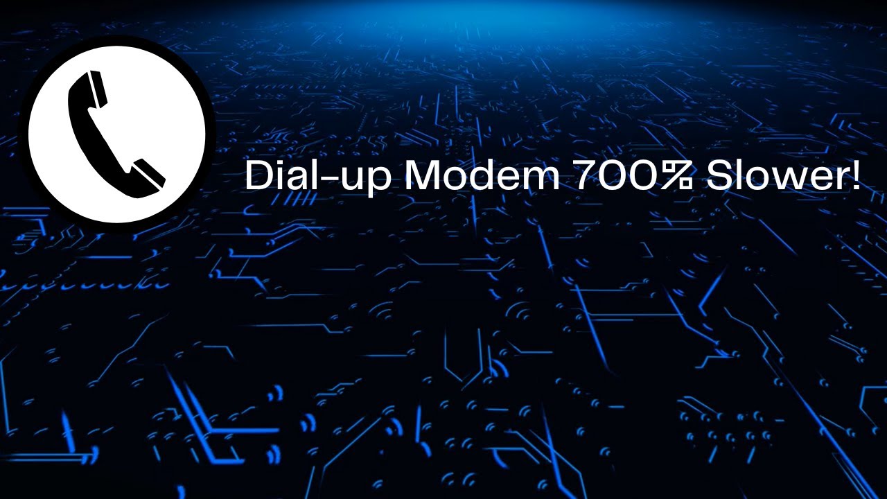 Dial-up Modem sound 700% slower - 🧘 Meditative, strange, creepy (10 ...