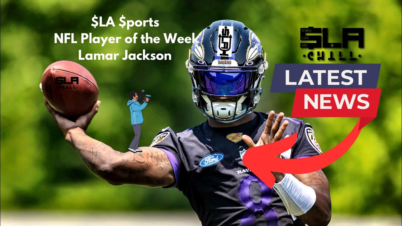 Lamar Jackson Shines as AFC Player of the Week - YouTube