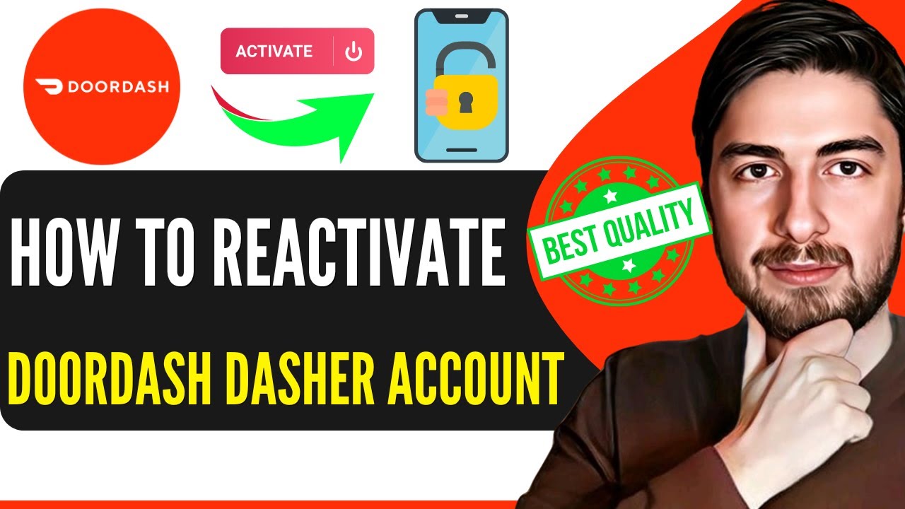 How To Reactivate Doordash Dasher Account (2024) - YouTube
