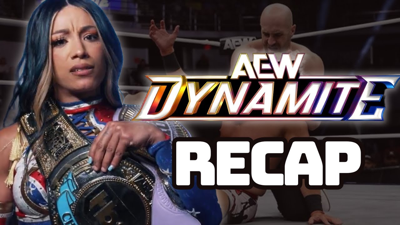 AEW Dynamite Full Show Highlights & Recap | Mercedes Monè First Dynamite Main Event + More - YouTube