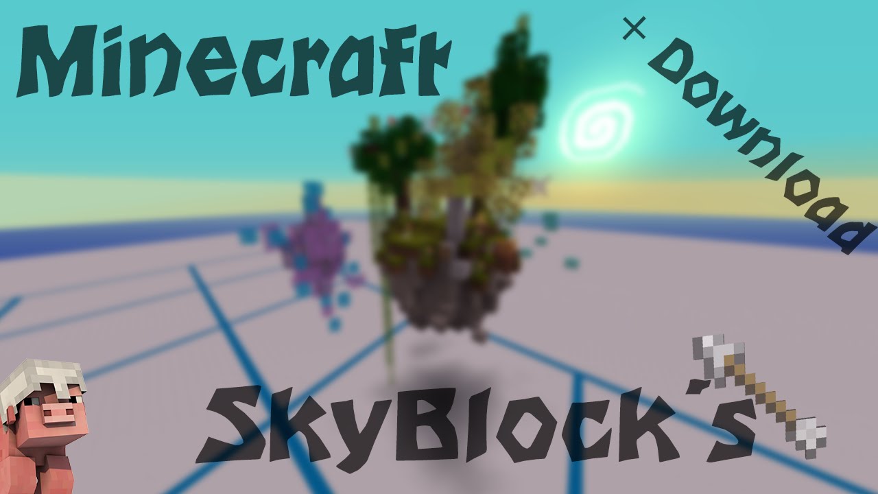 Minecraft Map: SkyBlocks +FREE Download / by CrazYBuilders - YouTube