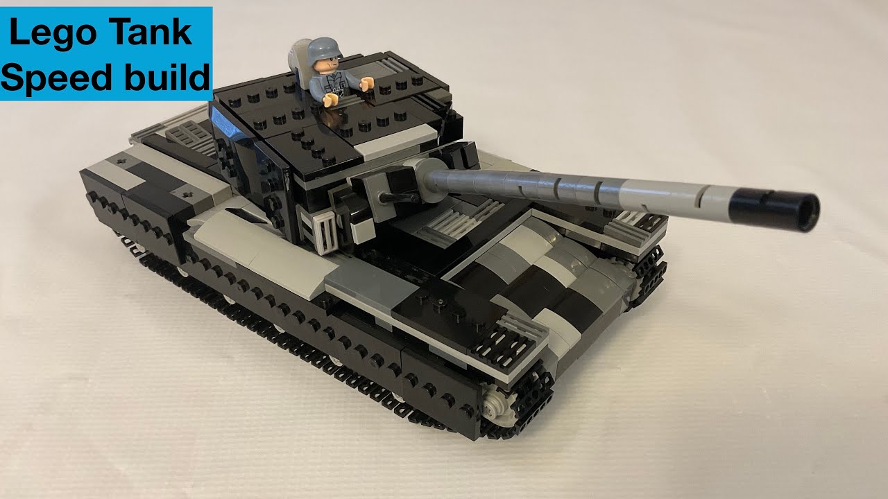 Custom Lego Tank Speed Build l Lego Tanks With The General l Episode 14 ...