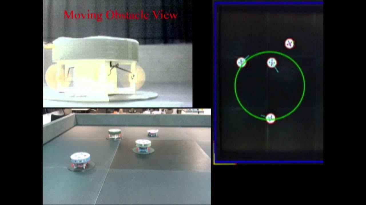Autonomous Swarm Robotics Using Artificial Potential Fields - YouTube