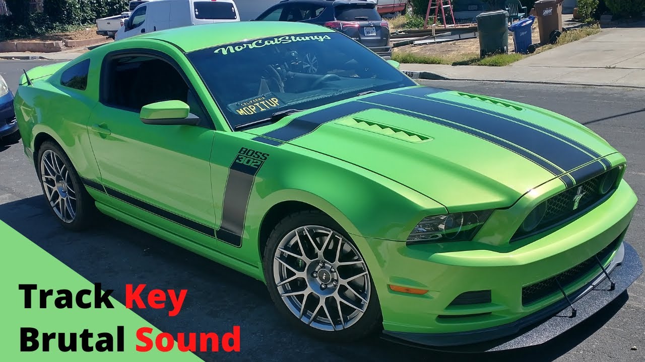 2013 Boss 302 Track Key | Review w/ Brutal sound! | a Collectable ...