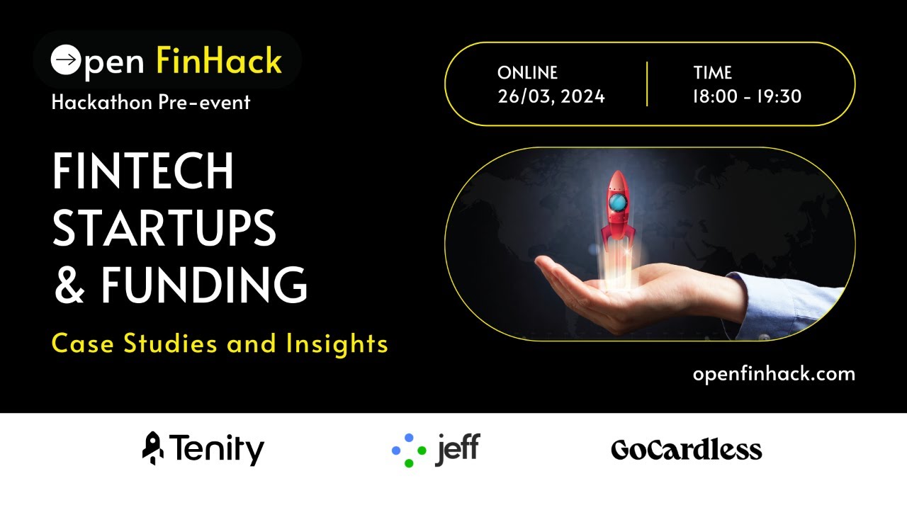 Open FinHack Pre-event: Fintech Startups and Funding - YouTube