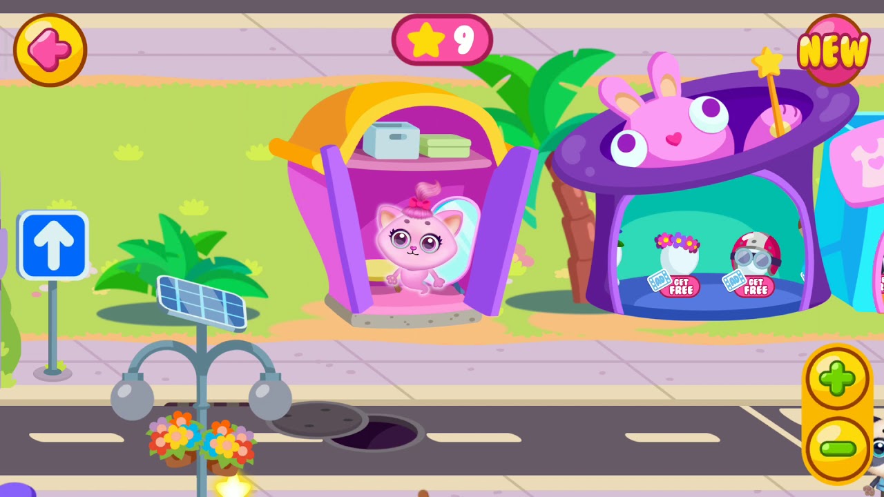 Little Kitty Town Baby Games for kids #1 - YouTube