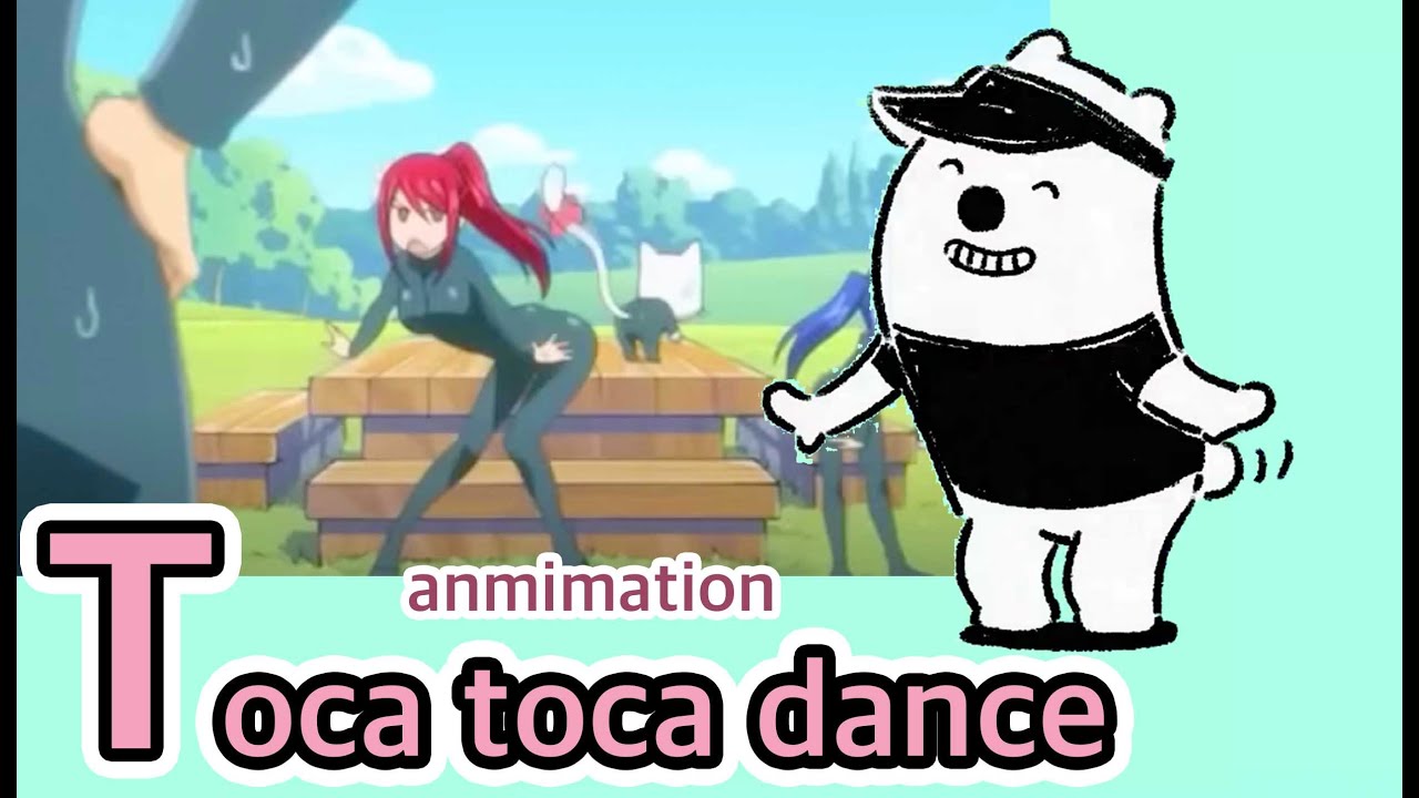 Toca toca. Toca funny. animation/토카토카댄스 - YouTube