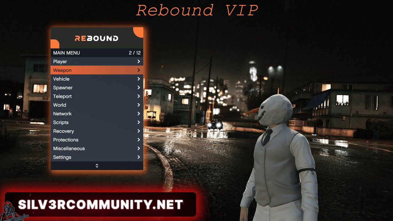 Rebound GTA V mod Menu Showcase! Great Protx $25 Smooth UI - YouTube