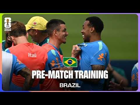 Brazil Train Before Morocco