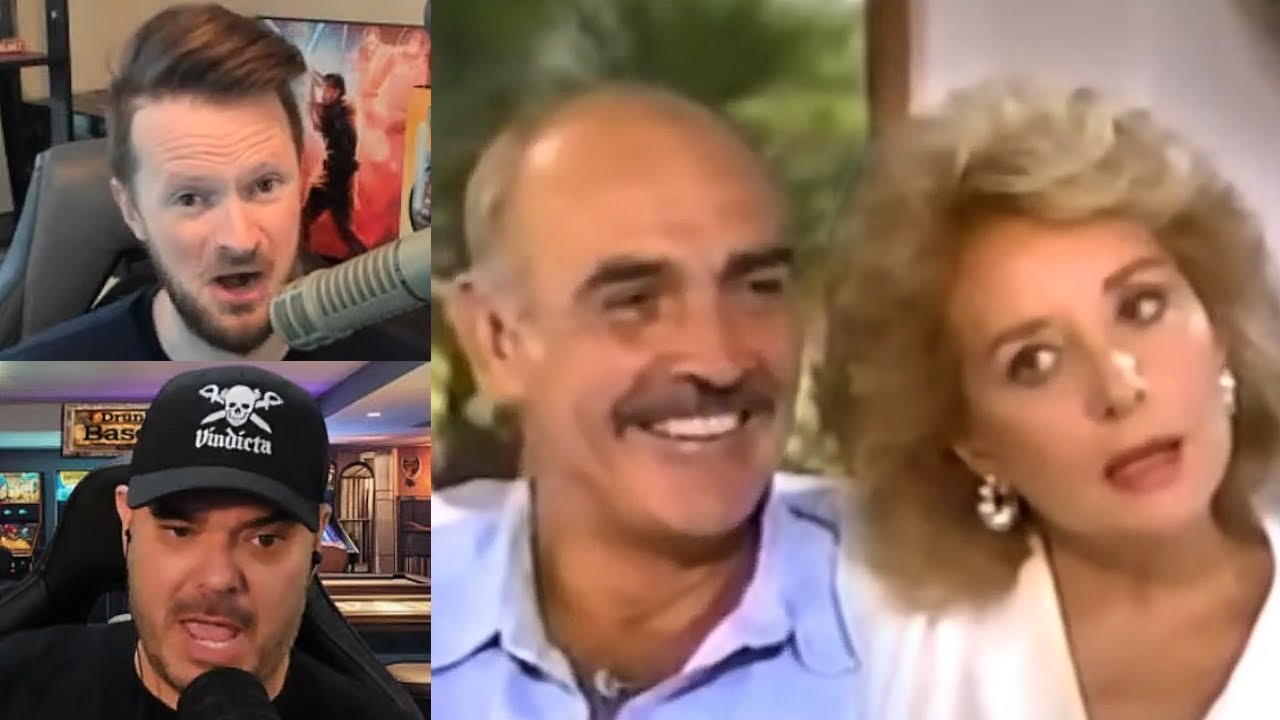 Reaction to Sean Connery on Slapping Women - Geeks and Gamers - YouTube