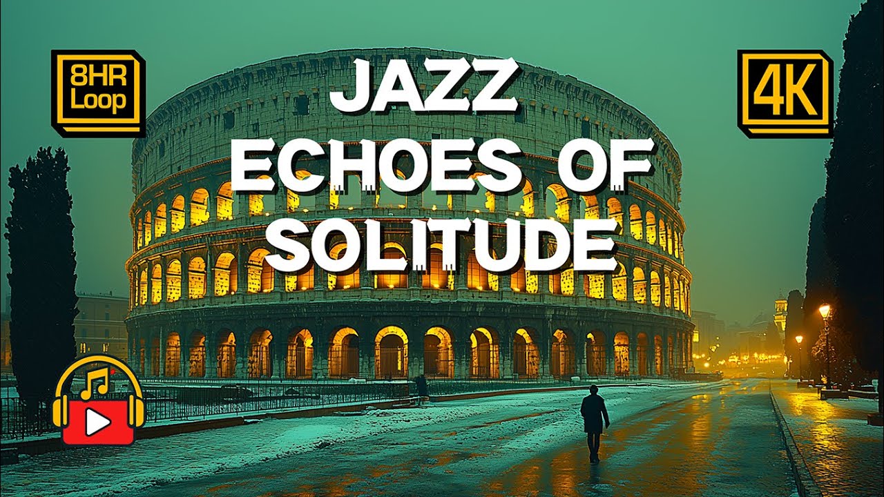 8-Hour Loop - Jazz Music Video: Echoes of Solitude - 12 Melancholic ...
