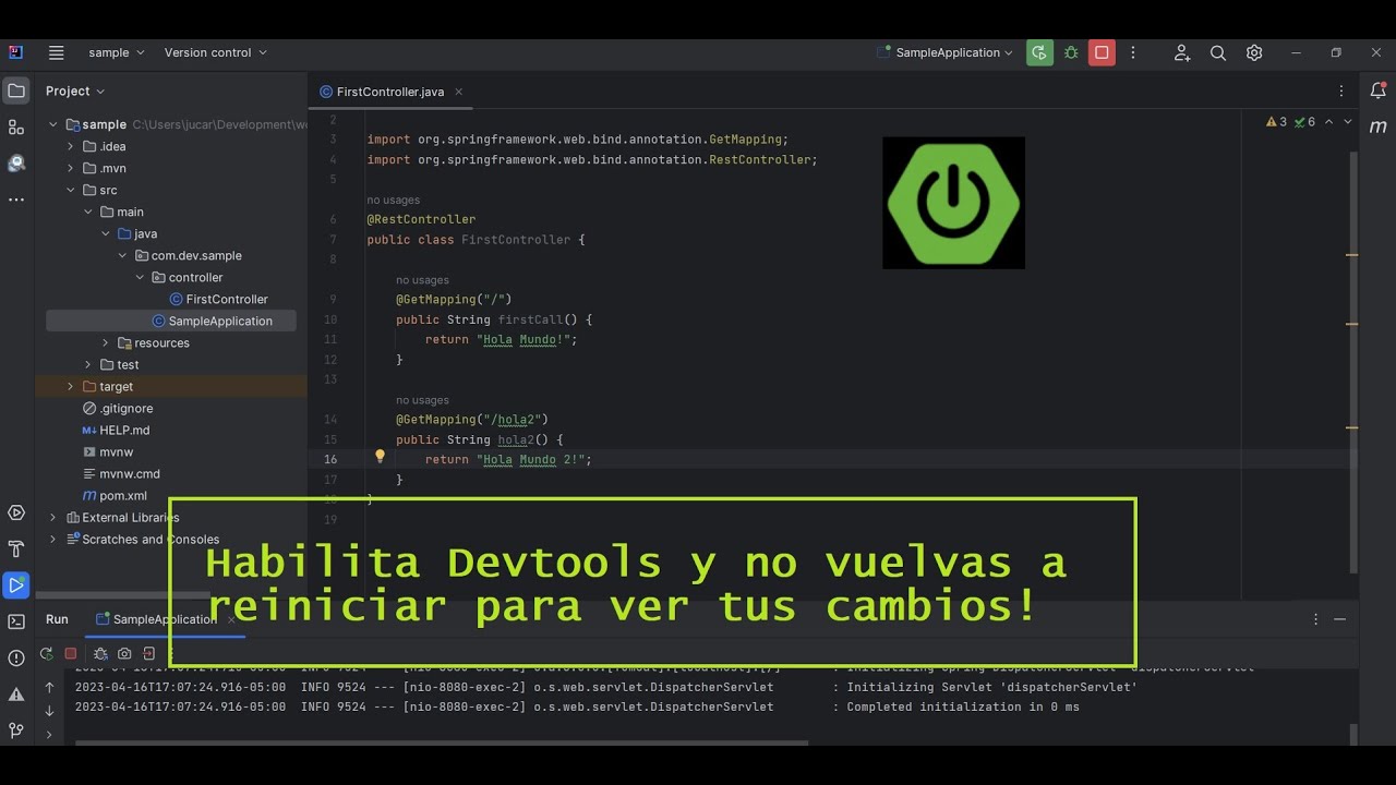 Configurar Spring Boot Devtools En Intellij Community Youtube