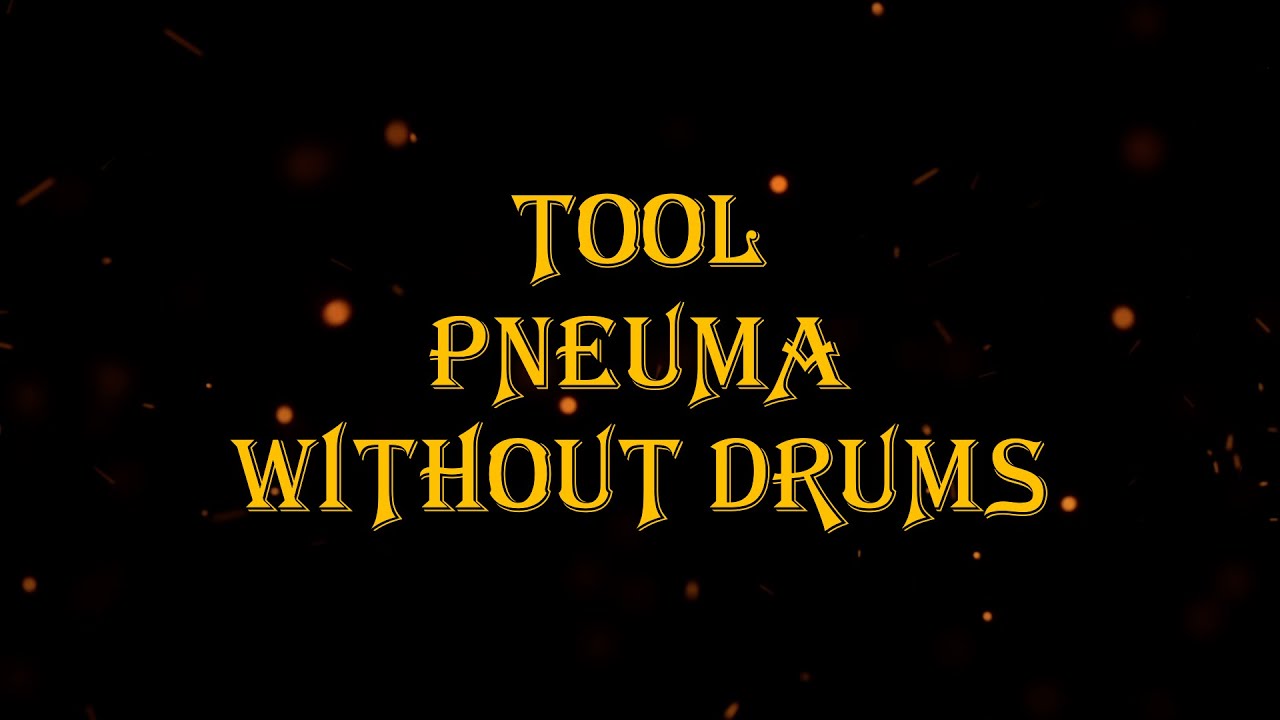 TOOL - Pneuma 117 bpm drumless - YouTube