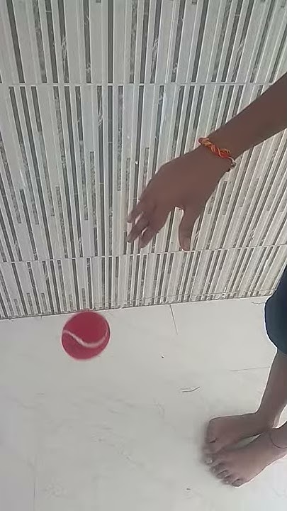 Ashok playing bouncing ball - YouTube