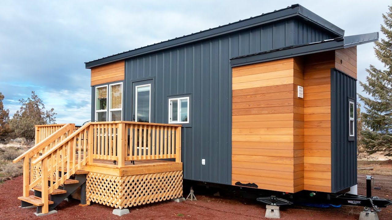 Incredibly Beautiful Tiny House Living at Aspen View Farm - YouTube