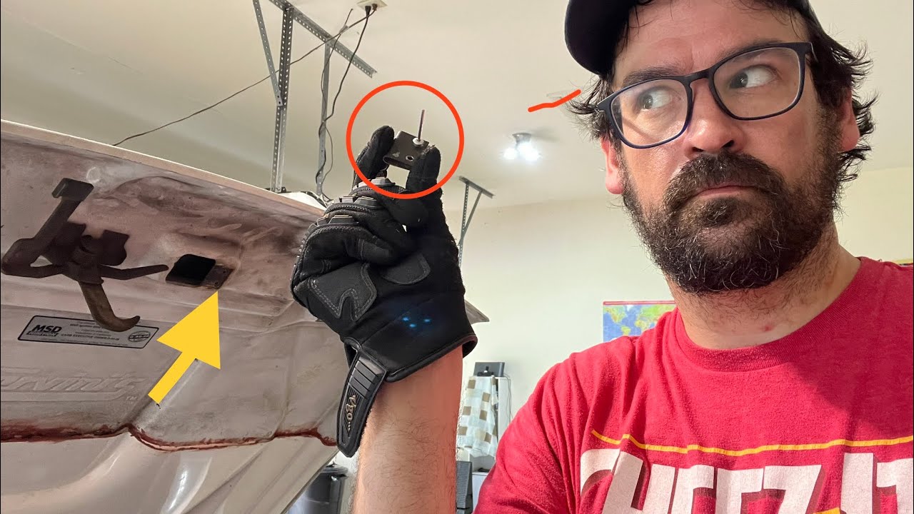 Fox Body Mustang Hood Latch Striker - YouTube