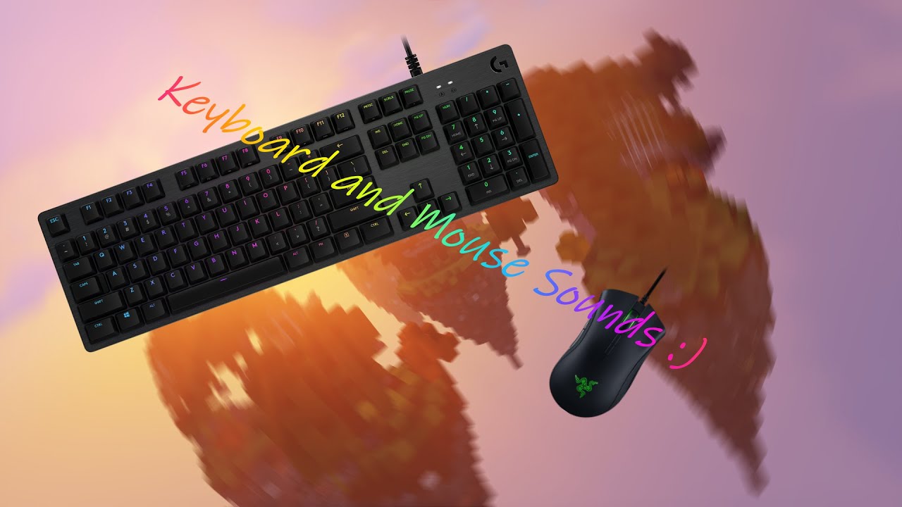 Razer Deathadder Elite Keyboard and Mouse Sounds (Skywars Insane) - YouTube