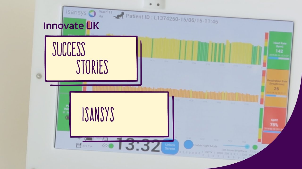 Isansys: wireless technology helps save children’s lives - YouTube