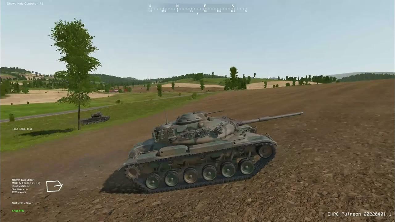 GHPC (Gunner, HEAT, PC!) Dynamic Mission. M60A3 TTS. - YouTube